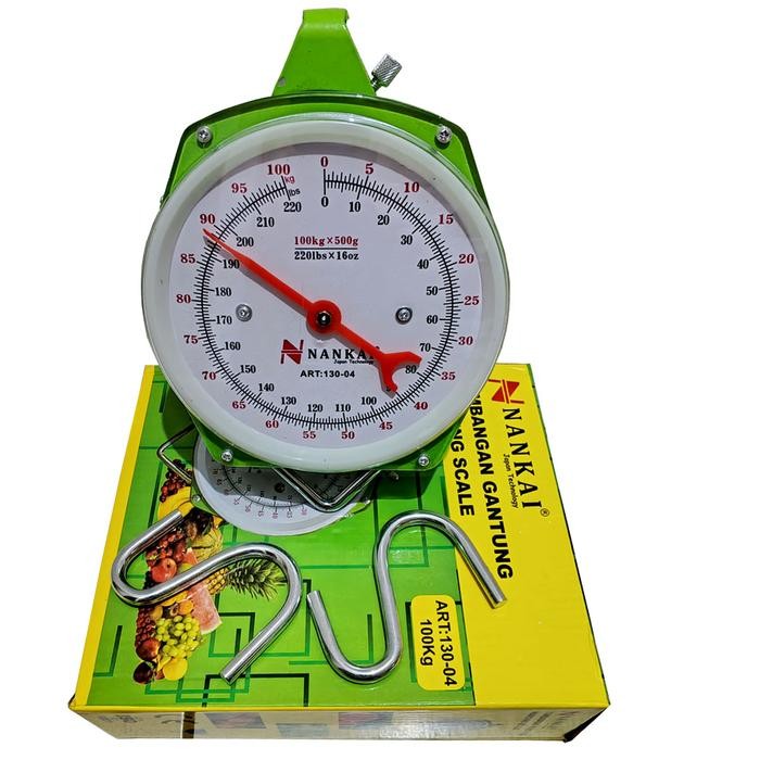 Jual Timbangan Gantung Jarum 100 kg NANKAI | Shopee Indonesia