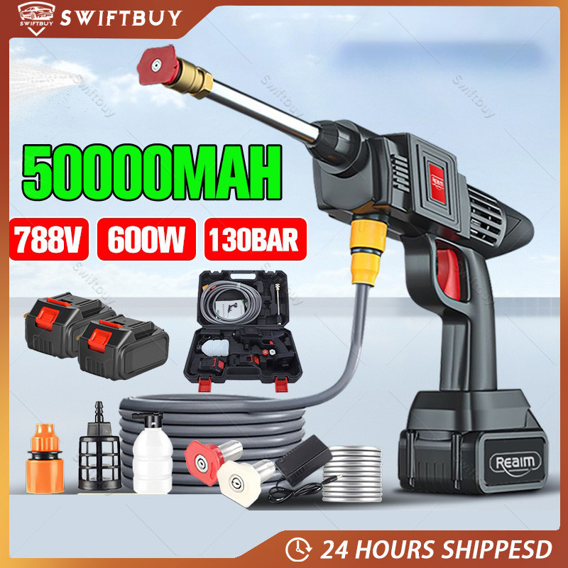 Jual 600W 788V 130Bar Alat Cuci Motor Mobil Mesin Mini Portable ...