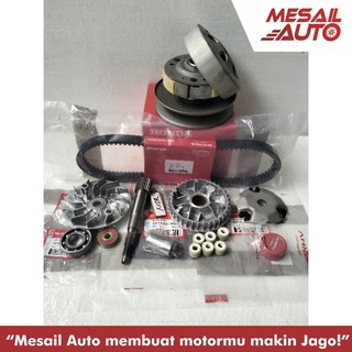 Jual PAKET PULL SET CVT+AS PULLY HONDA BEAT FI POP ESP STREET SCOOPY FI ...