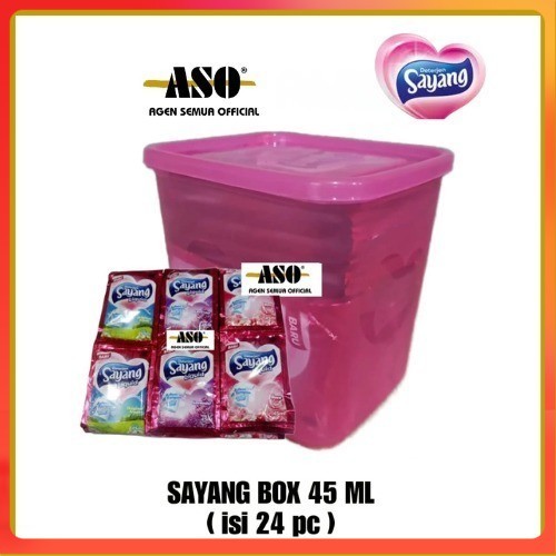 Jual [MDP] DETERGEN SAYANG LIQUID 45ML SACHET [ ISI 24 PC ] ALL VARIAN ...