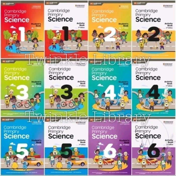 Jual BUKU FISIK Cambridge primary science 123456 activity book student ...