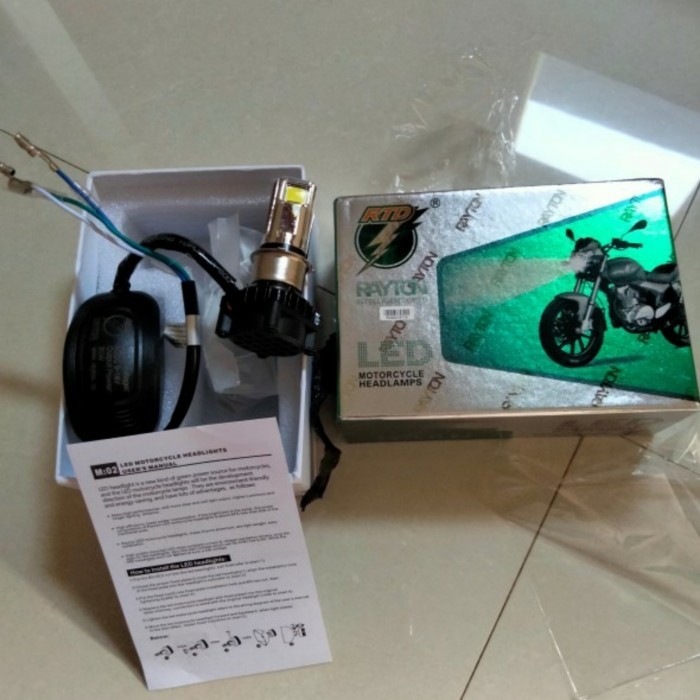 Jual Lampu LED Motor Vespa Super PX Exclusive Excel Rayton RTD 3 Sisi ...