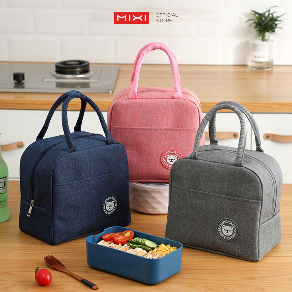 Jual Mixi Pouch Lunch Box Premium Stylish Multifungsi PH006 | Shopee ...