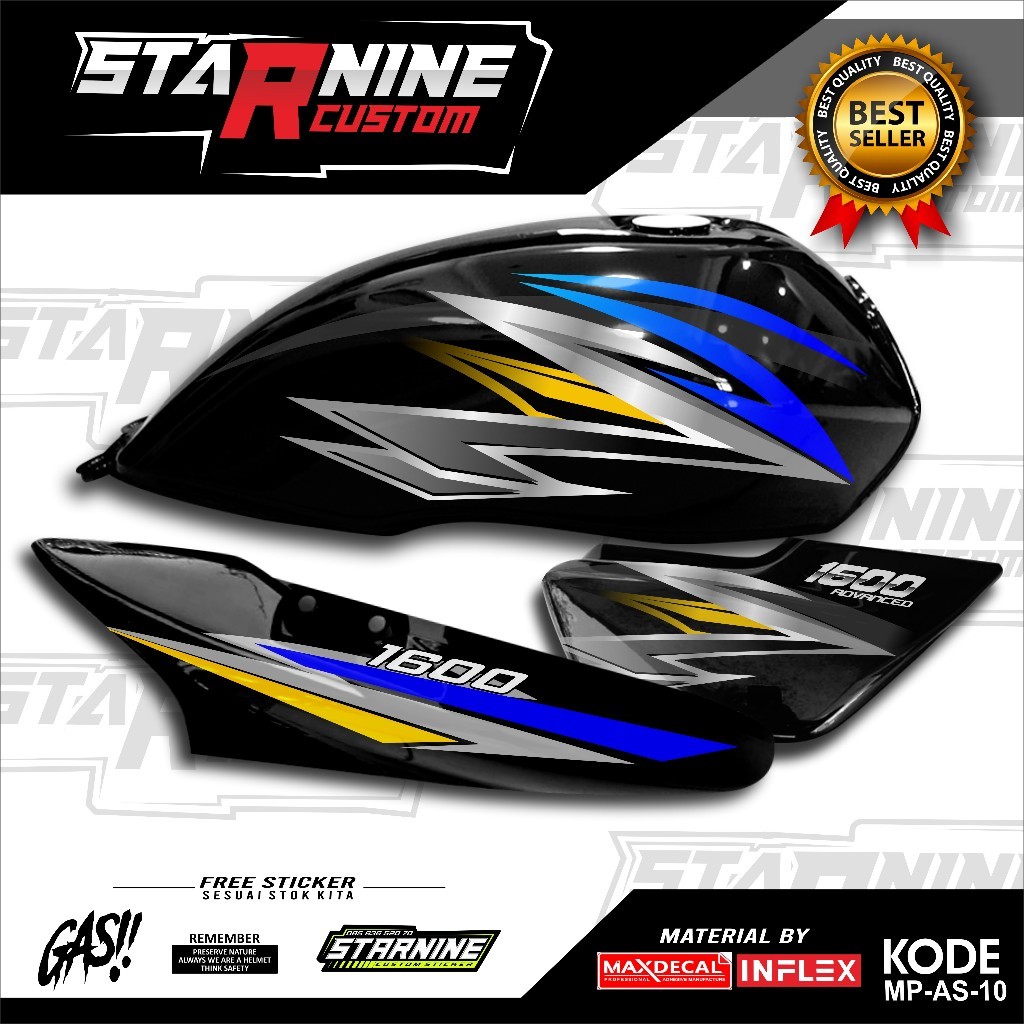 Jual STRIPING MP PRIMUS STIKER MEGAPRO PRIMUS KODE MP-AS-10 | Shopee ...