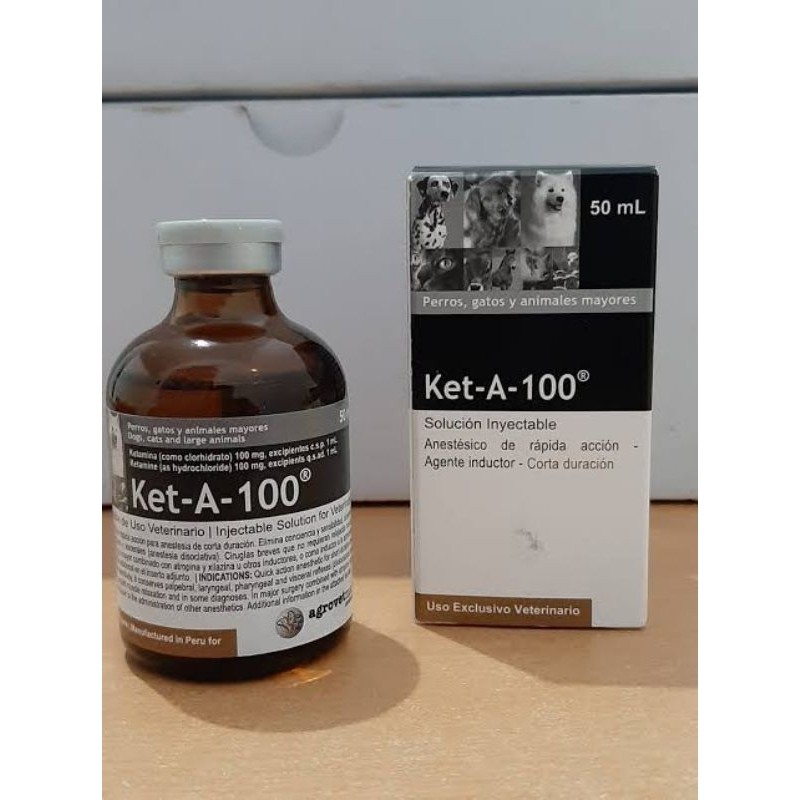 Jual KETA A 100 TERLARIS SOLUCION INYECTABLE ASLI ORIGINAL AMPUH ...