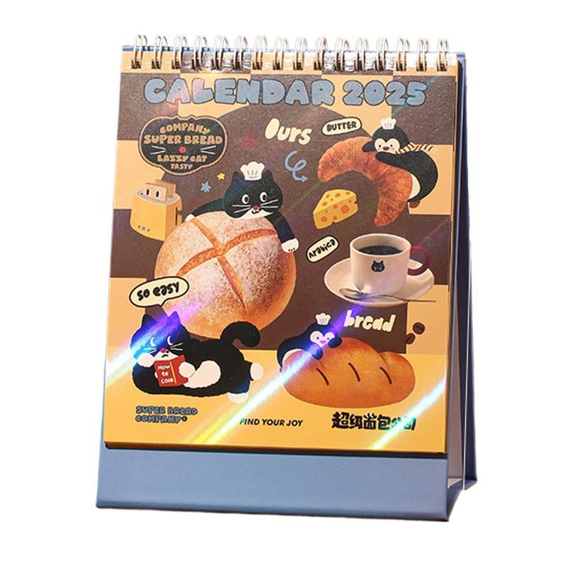 Jual Bread Calendar 2025 Bread Pattern Design 2025 Desk Calendar Tear ...