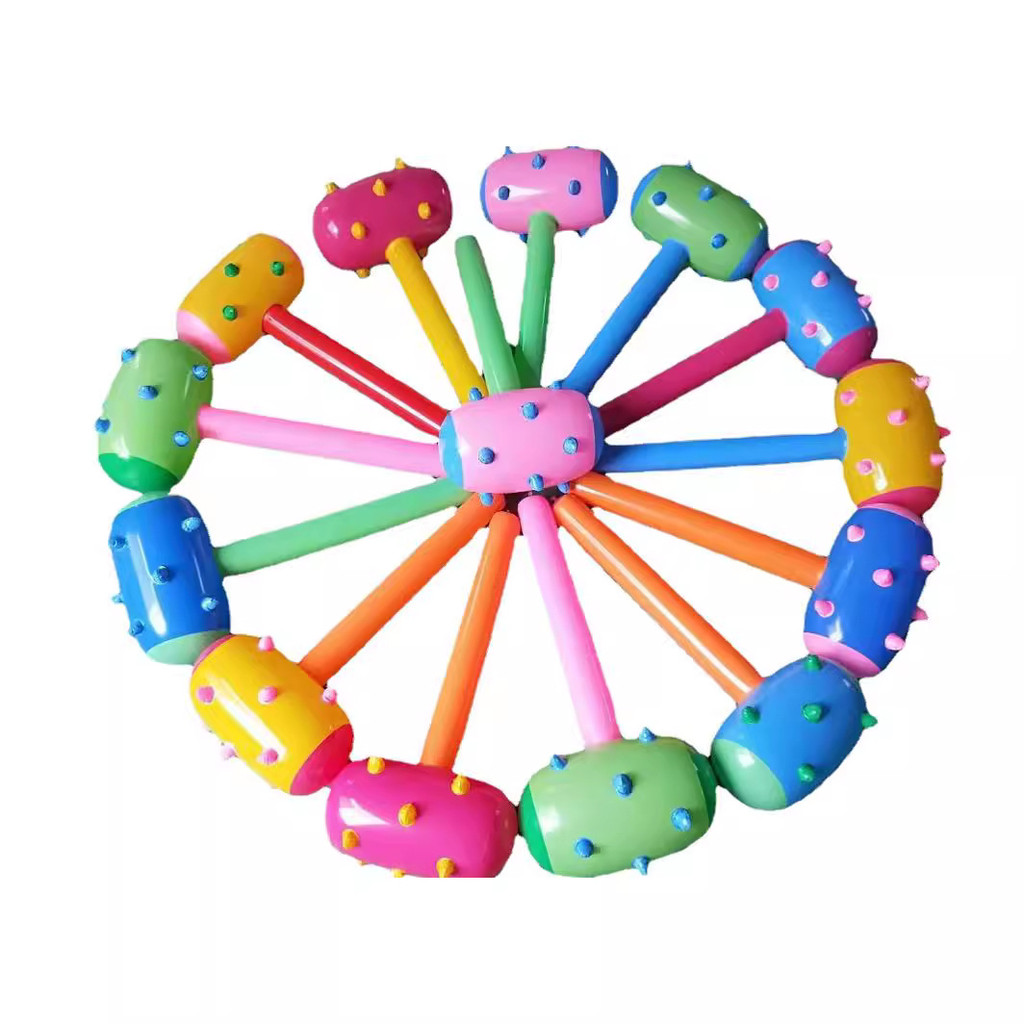 Jual Kid Donut Inflatable Stick Inflatable Air Hammer Toy Big Size 80CM ...