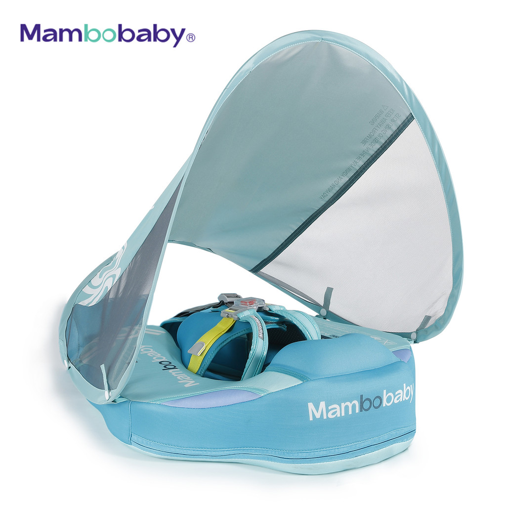 Jual Mambobaby Float Dropshipping Non-Inflatable Baby Float with Canopy ...
