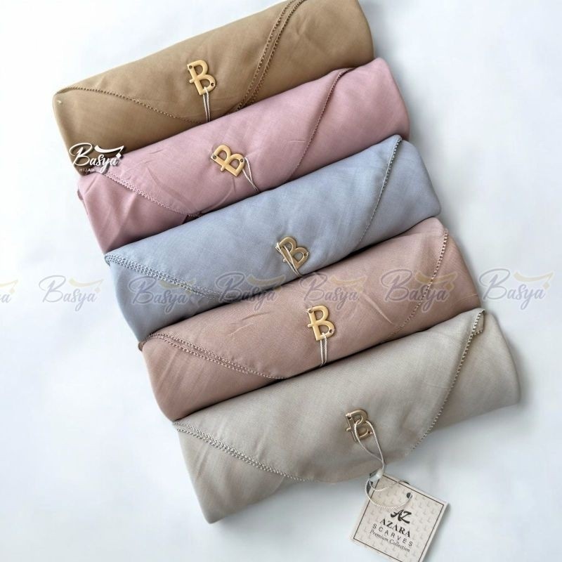 Jual (Buckle scarves) PREMIUM EYELASH POUCH-jilbab segi empat azara ...