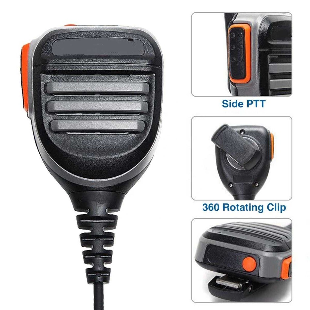 Jual Baofeng Speaker Microphone Push To Talk PTT for Baofeng Walkie ...