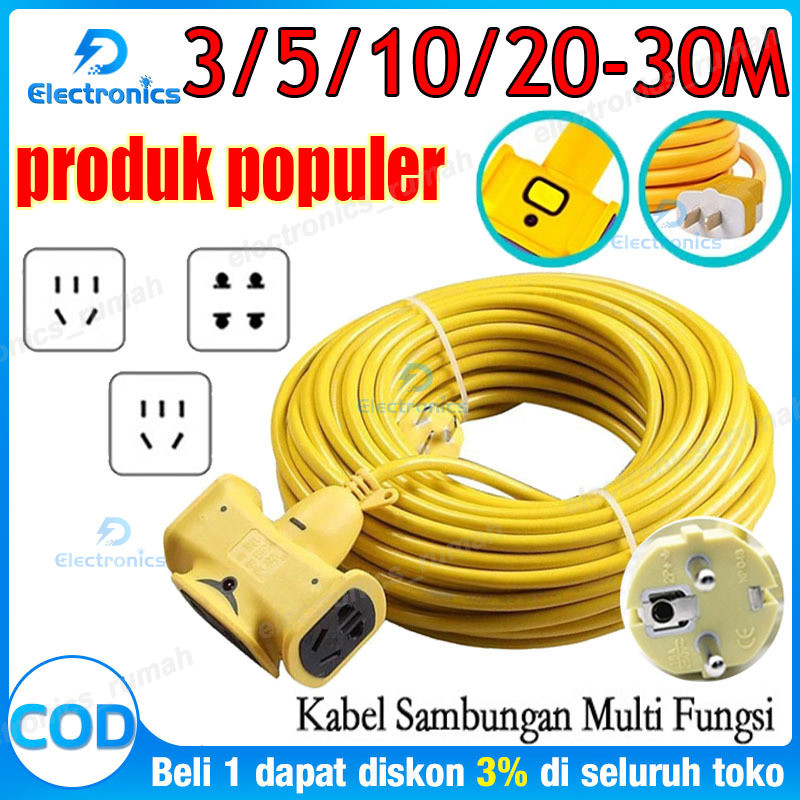 Jual Kabel Sambungan Multi Fungsi /Colokan Kabel Listrik /Kabel kerja ...