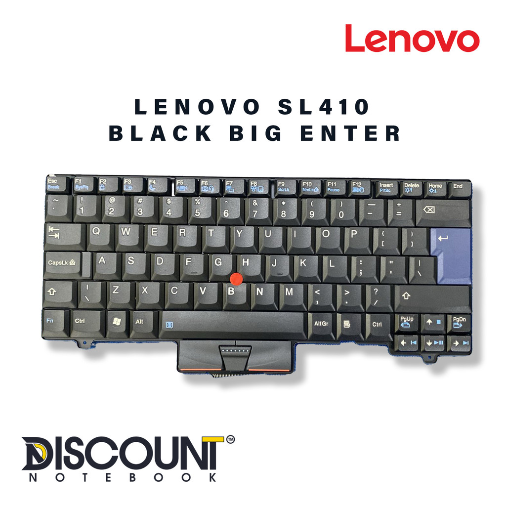 Jual KEYBOARD LENOVO SL410 BLACK BIG ENTER | Shopee Indonesia