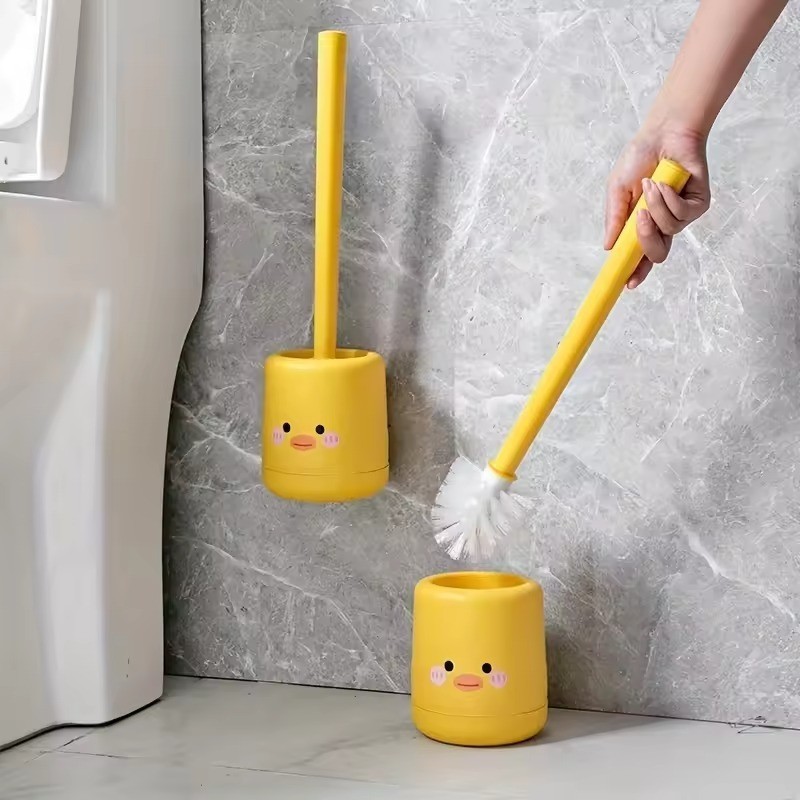 Jual Yamata Sikat Wc Bebek Tempat Sabun Bebek - Toilet Brush Duck ...