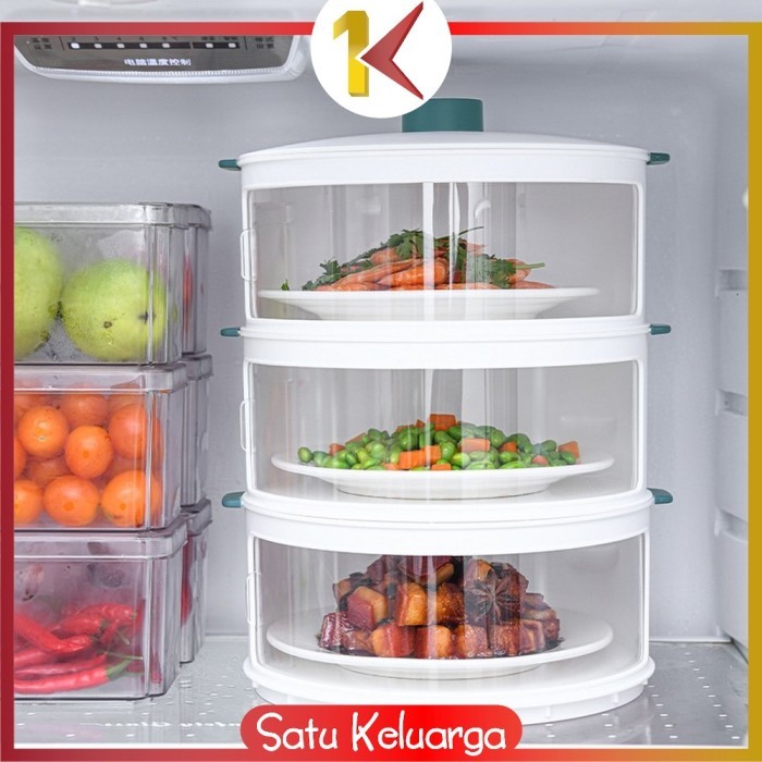Jual SK-C110-111 Penutup Makanan Hangat Anti Debu Tudung Saji Susun ...