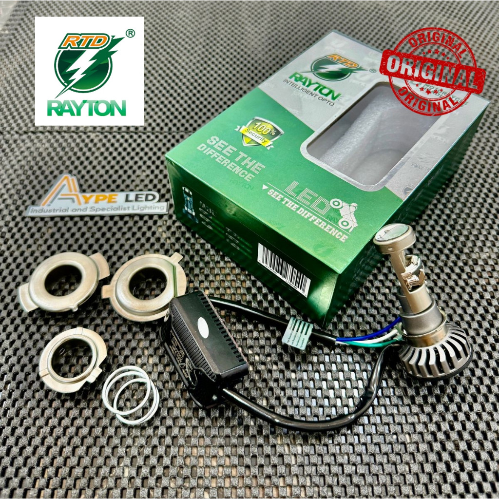 Jual SHIMAN_SHOP Lampu Utama H6 M8C RTD 35WATT Original RTD rayton Lampu Depan H6 H4 H7 Motor ...