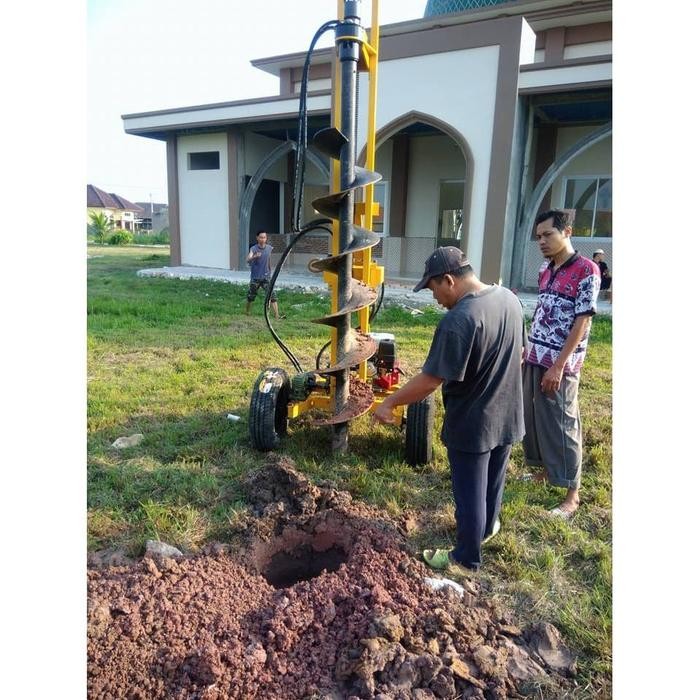 Jual mesin bor auger, bor pile, bor spiral, bor tiang listrik | Shopee ...