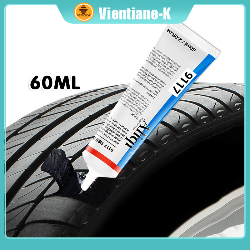 Jual 60ml Lem Tambal Perbaikan Ban Mobil Sepeda Motor Anti Bocor / Car ...