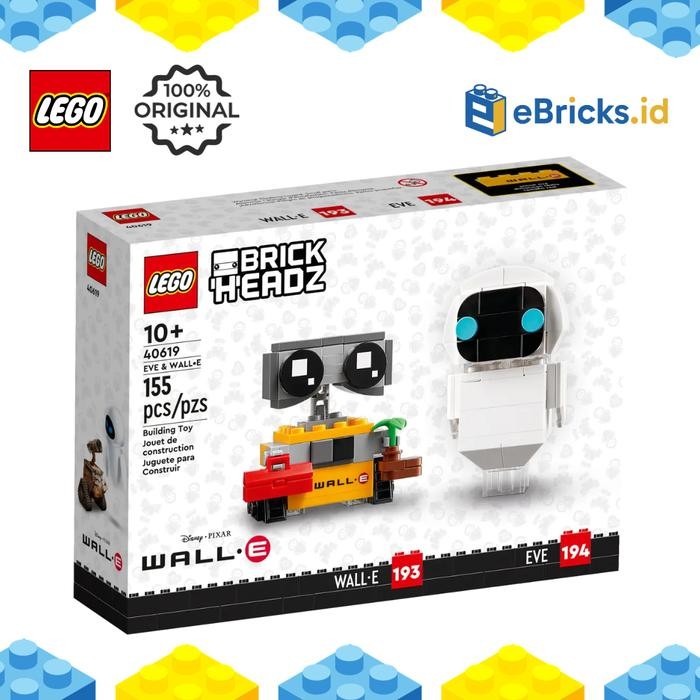 Jual Lego Brickheadz 40619 EVE & WALL-E Disney | Shopee Indonesia