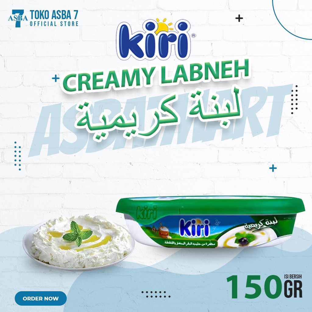 Jual KIRI CREAMY LABNEH 150 GR | Shopee Indonesia