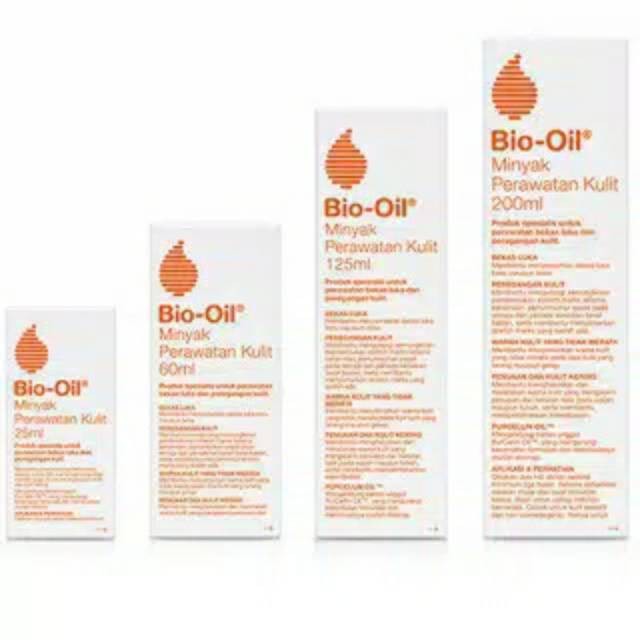 Jual Bio Oil minyak perawatan kulit 25 ml, 60 ml, 125 ml, 200 ml ...