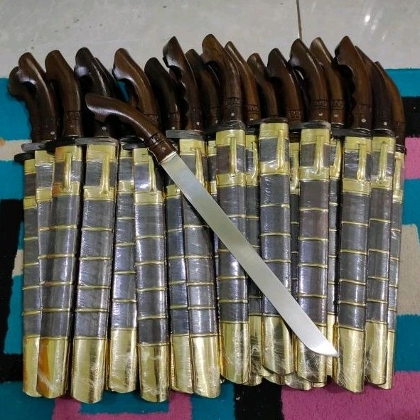 Jual GOLOK SILAT IPSI TUMPUL BELA DIRI PENCAK SILAT STAINLESS ANTI ...