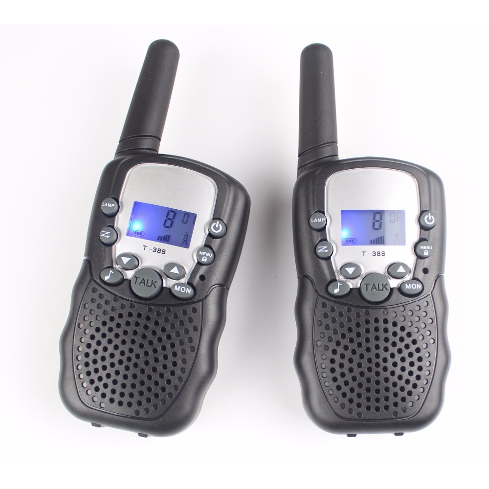 Jual New kids 99 code T388 portable mobile Radio walkie talkie pair UHF PMR interphone FRS/GMRS ...