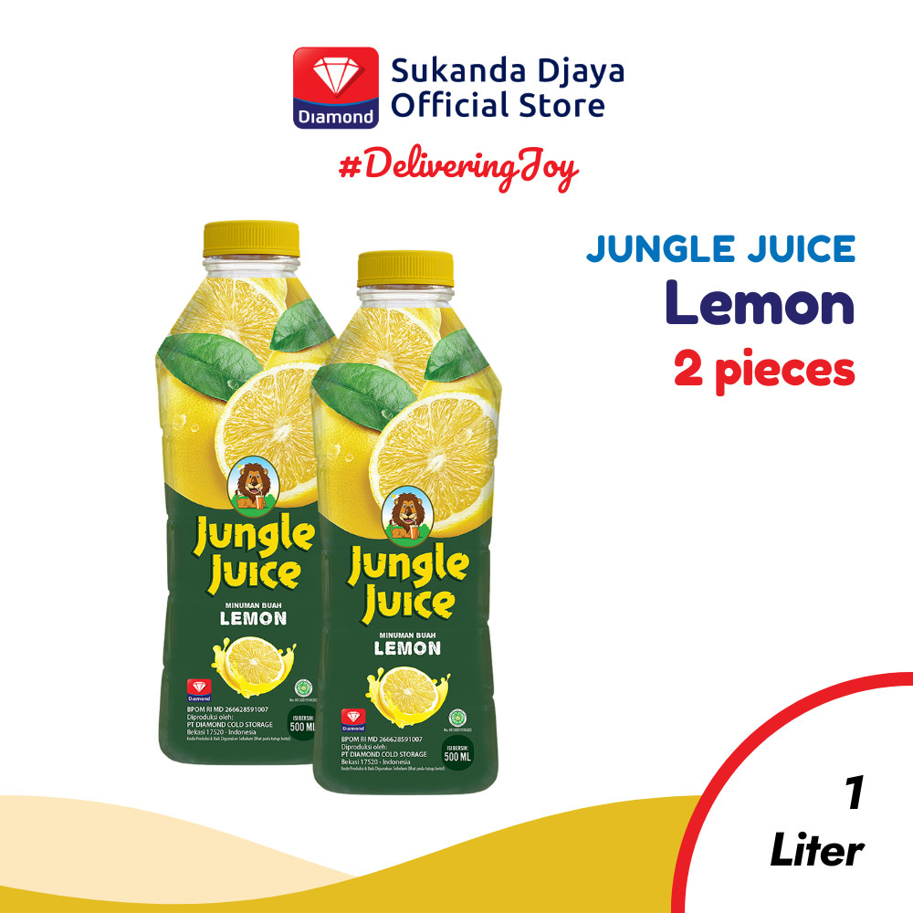 Jual Jungle Juice Lemon 1 L - Twin Pack | Shopee Indonesia