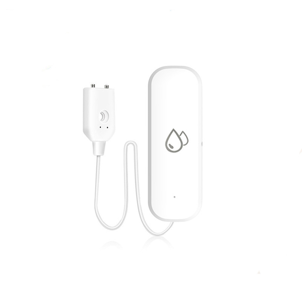 Jual Tuya WiFi And Water Sensor Leakage Alarm Flood Leak Detector Smart ...