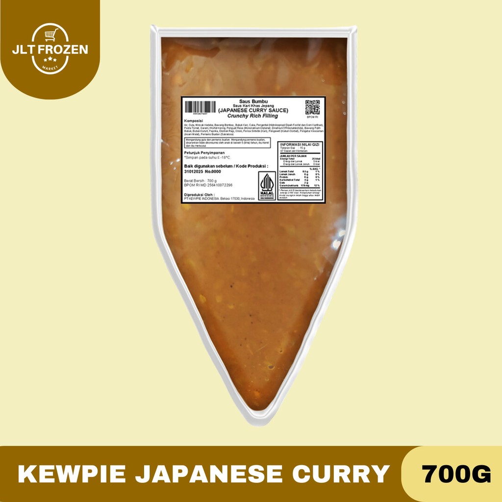 Jual Kewpie Japanese Curry / Kari / Saus / Kari Jepang / Crunchy Rich ...