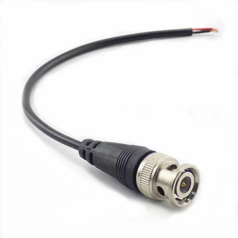 Jual BNC Male Connector to Female Adapter DC Power Pigtail Cable Line BNC Connectors Wire For ...
