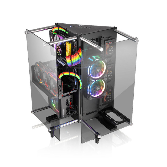 Jual Casing PC THERMALTAKE Core P90 TG (Mid Tower, Black) | Shopee ...