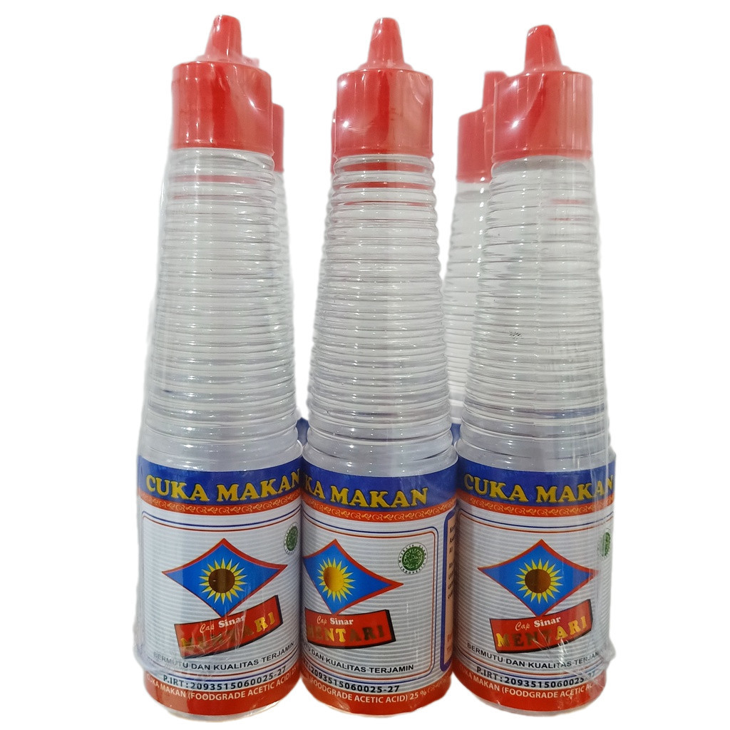 Jual Cuka Makan Cap Sinar Mentari 150 ml | Shopee Indonesia