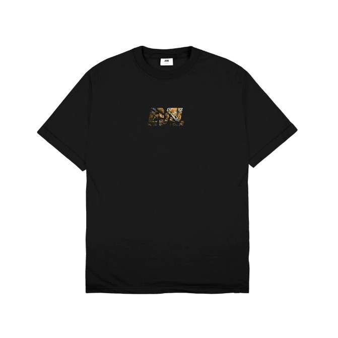Jual KAOS PRIA LENGAN PENDEK HITAM SIMPLE EVIL ARMY | PERCEPTION K24 ...