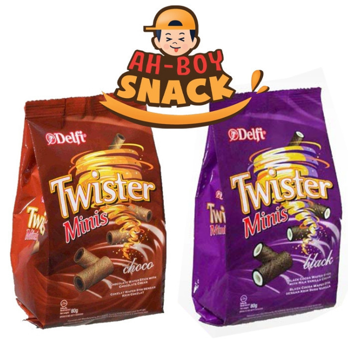 Jual TWISTER MINIS 70 GRAM - WAFER ROLL TWISTER CHOCO VANILLA 70 GRAM ...
