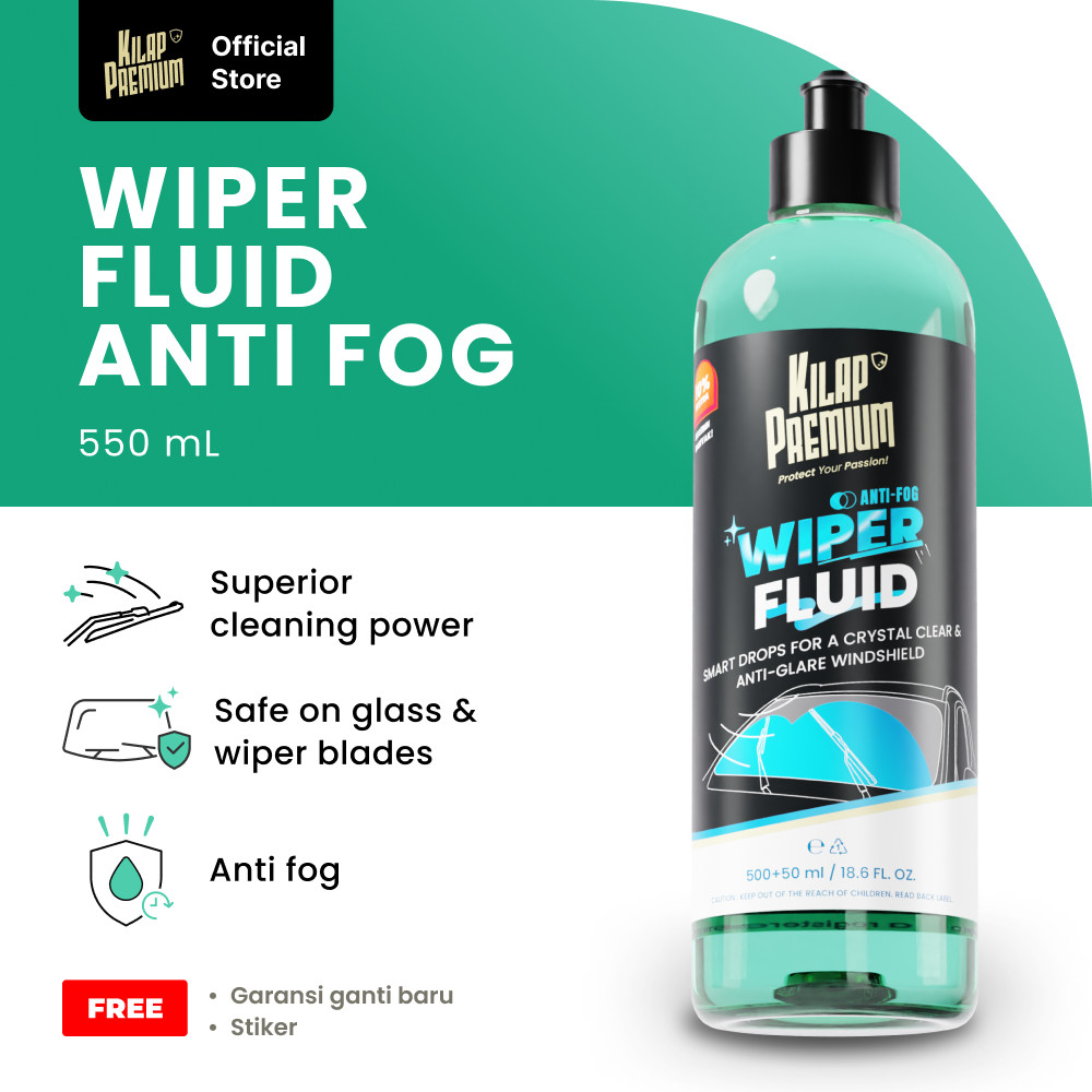 Jual Kilap Premium - Wiper Fluid Concentrate Anti Fog Cairan Wiper Kaca ...