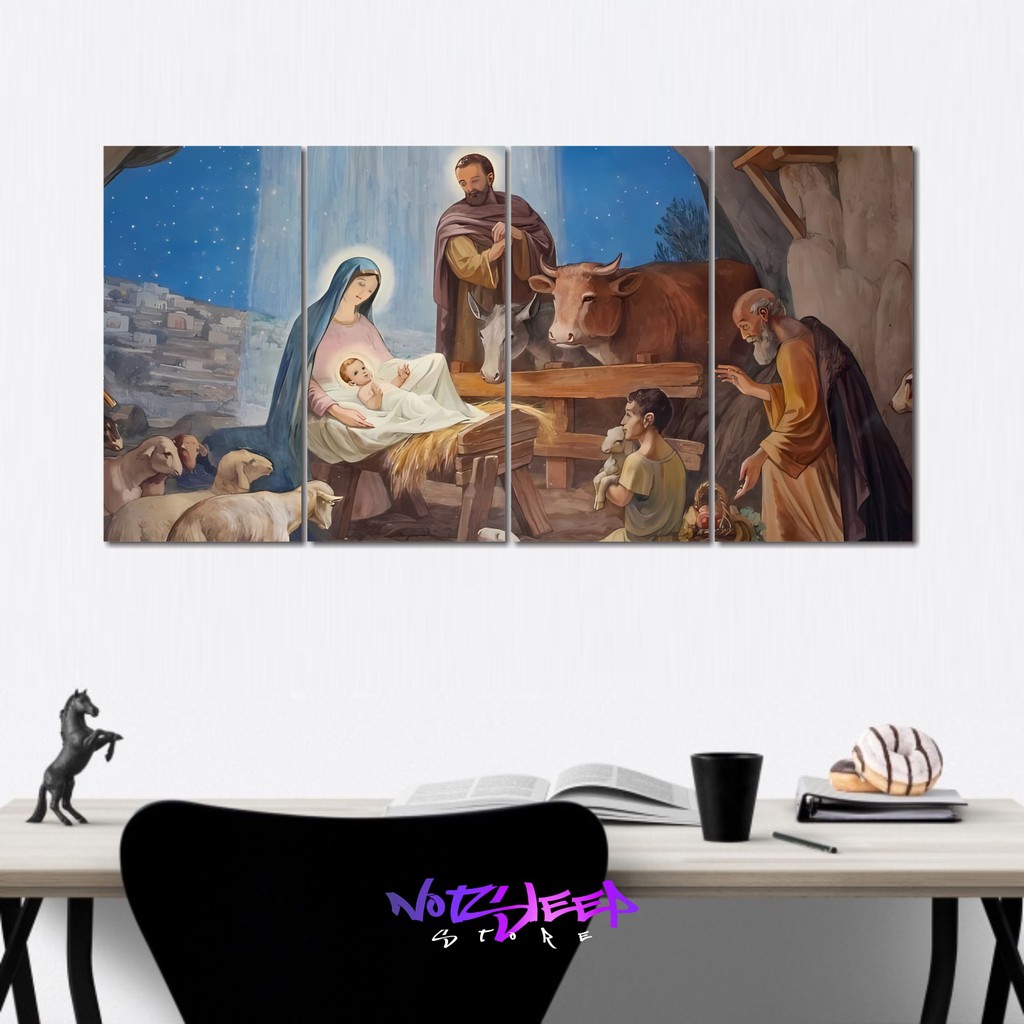 Jual poster kayu Hiasan dinding Kristen Katolik Salib Tuhan Yesus 01 ...