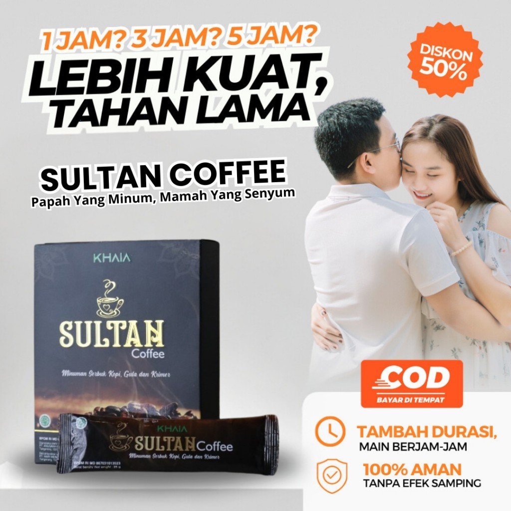 Jual KOPI SULTAN 1 BOX ISI 10 SACHET 100% original aman sudah berizin BPOM bukan KW | Shopee ...
