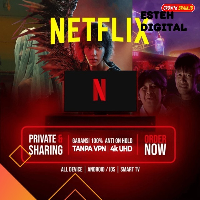 Jual NETFLIXX ANTI SCREEN LIMIT PRIVATE 1 BULAN, AMANAH FULL GARANSI ...