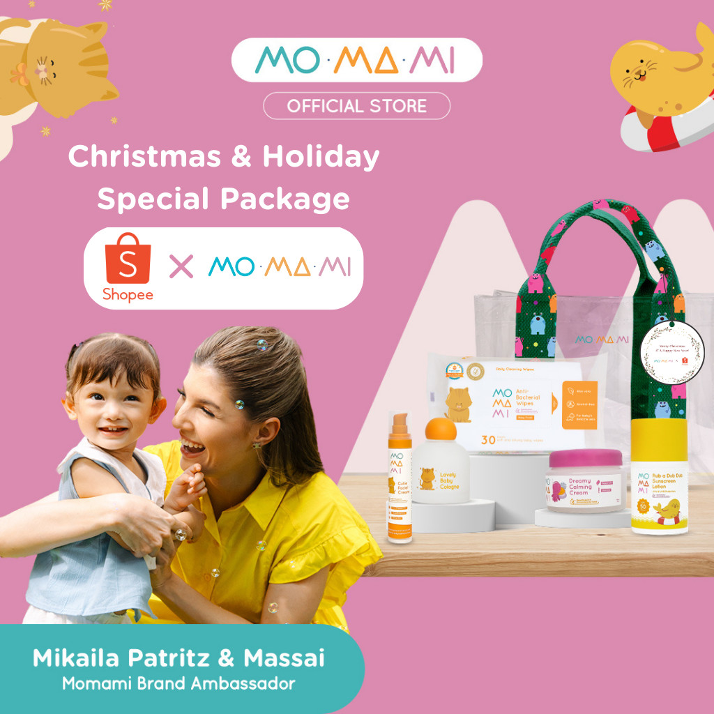 Jual Momami X Shopee Exclusive Gift Package - Paket Hampers Skincare ...