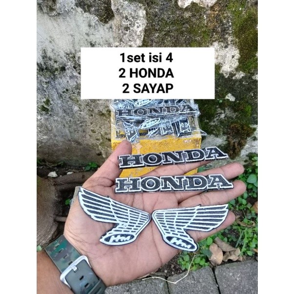 Jual LOGO TANGKI CB EMBLEM TANGKI CB GLATIK CB 125 CB 100 EMBLEM TANGKI ...