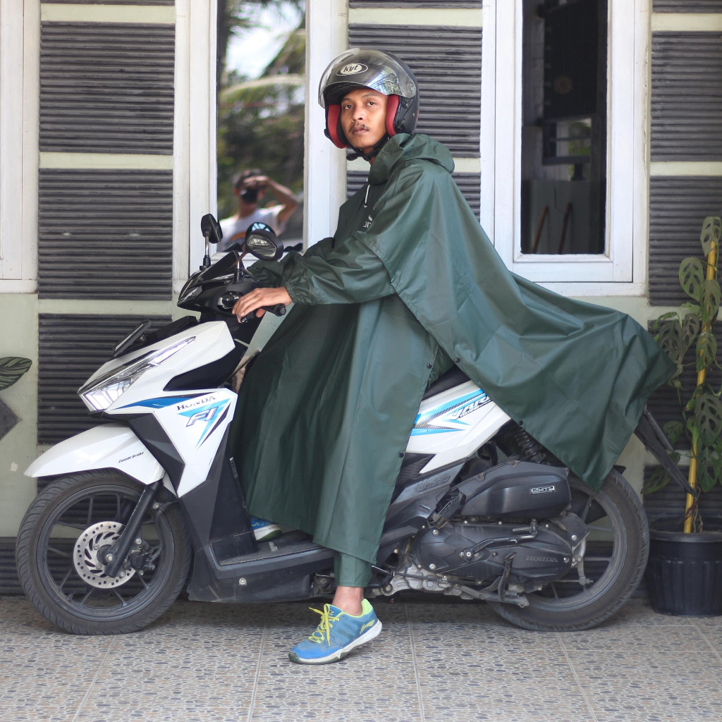 Jual Ponco Parasit Jas Hujan Jumbo Mantel Hujan Ponco Kelelawar Pria Wanita | Shopee Indonesia