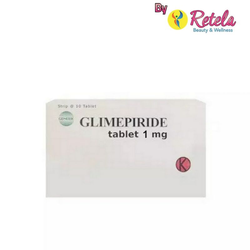 Jual GLIMEPIRIDE 1 MG 1 STRIP 10 TABLET | Shopee Indonesia