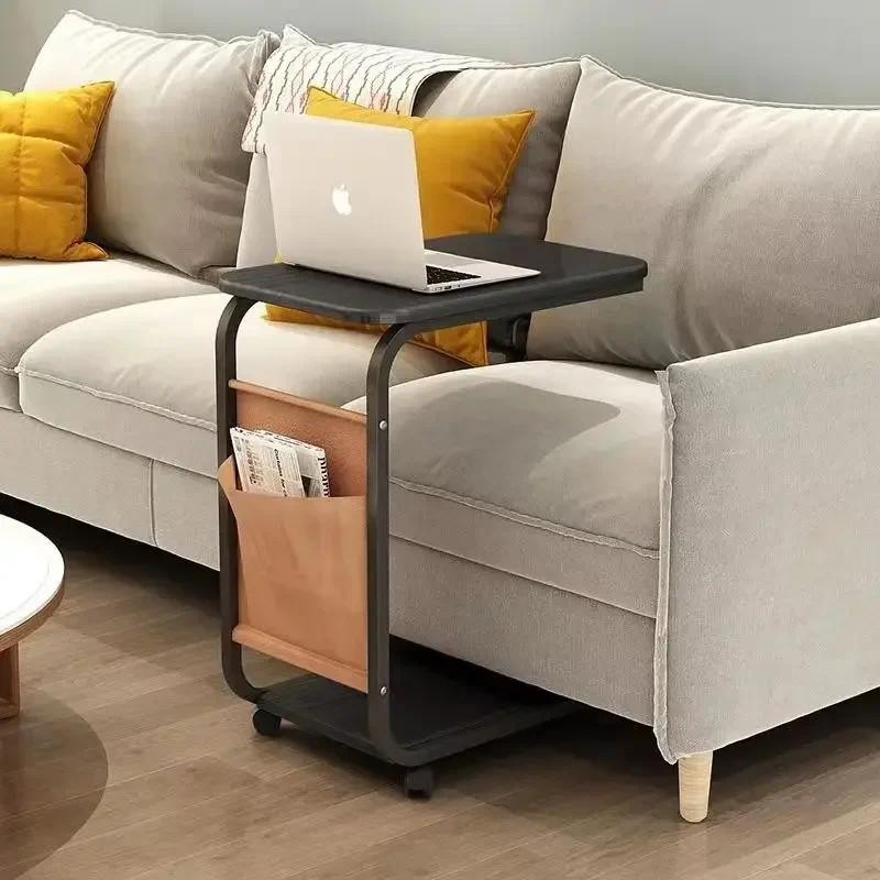Jual Side table, mobile coffee table, simple small table, small square ...