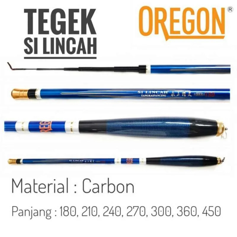 Jual PANCING Tegek Oregon Silincah Tegek Ruas Pendek Bahan Carbon ...