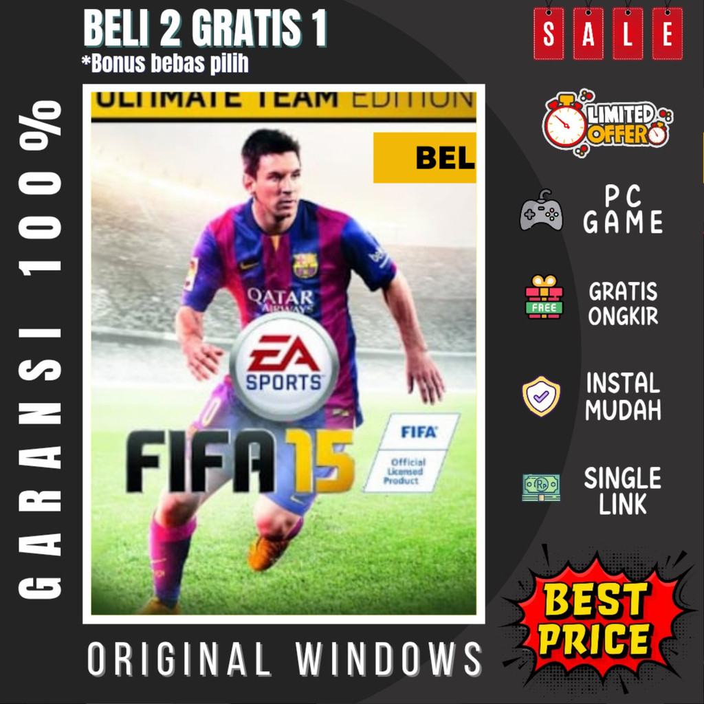 Jual FIFA 16 ULTIMATE EDITION - GAME PC - GAME LAPTOP - PC GAMES - BELI ...