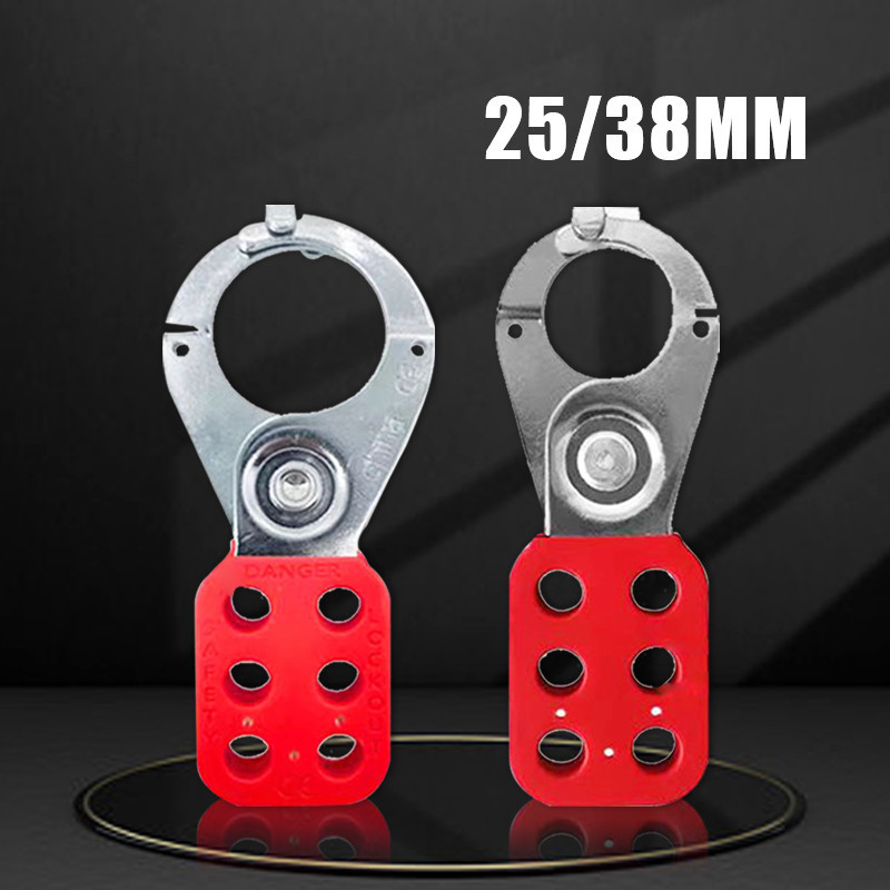 Jual 25/38mm Steel Lockout Hasp / Heavy Duty Lockout Kit / 6 Hole ...