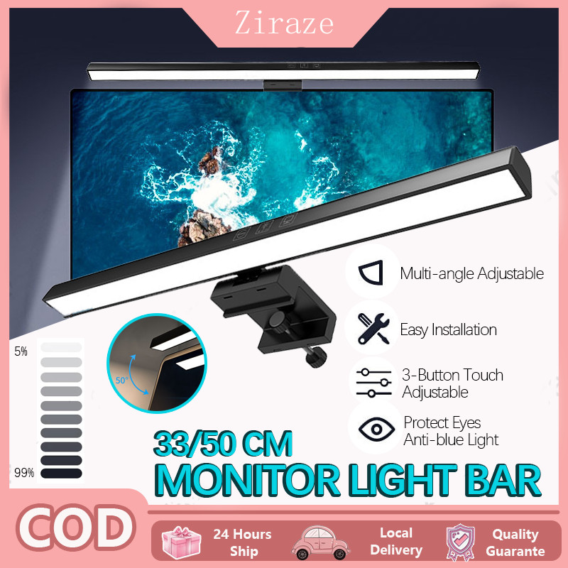Jual 33/50cm Monitor Light Bar LED Eye-Care / Adjustable Cilp-on Lamp ...