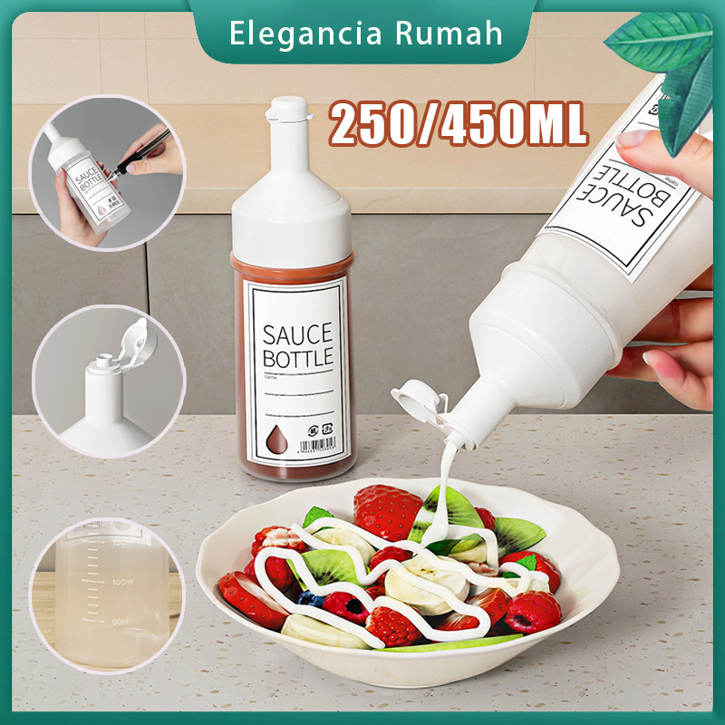 Jual Botol Saos 450ml Botol/Stoples Saus Salad Botol/Mayonaise Wadah ...