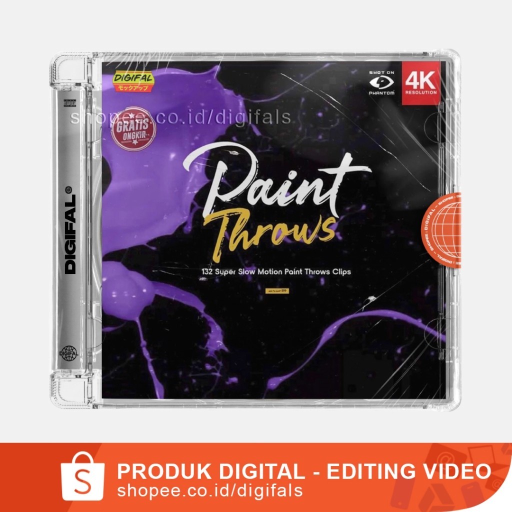 Jual BusyBoxx - V12 Paint Throws - Premiere Pro - Sony Vegas - Final Cut Pro (AE/PR MOTION ...