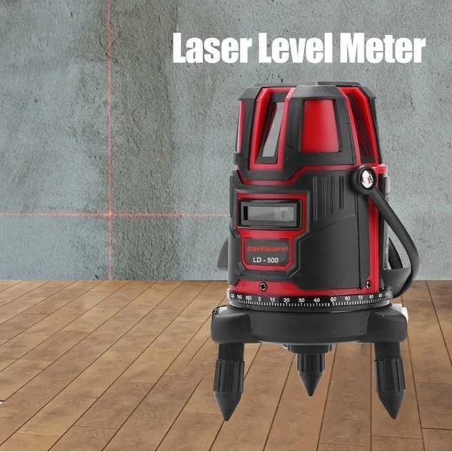 Jual Taffware LD-500 Meteran Laser Level Leveling 5 Line Digital ...
